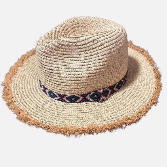 Accessories | Paper Sun Hat With Distressed Edges And Trial Print ...